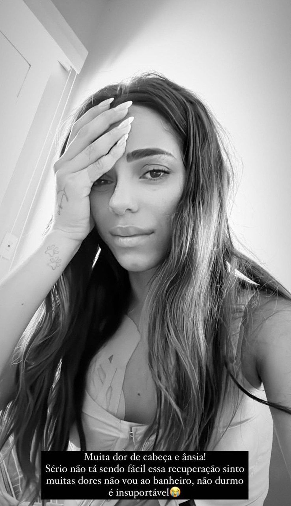 Key Alves desabafa sobre pós-operatório sofrido: 'É insuportável'