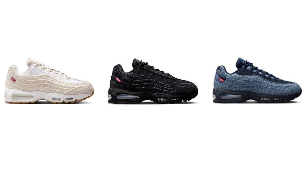 Levi's e Nike lançam parceria inédita para celebrar 30 anos do Air Max 95