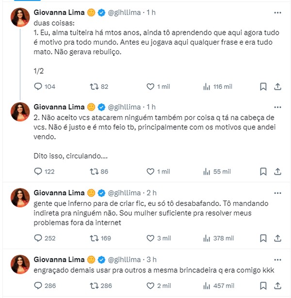 Suposta indireta de Giovanna gera ataques contra Bin Laden; entenda a confusão