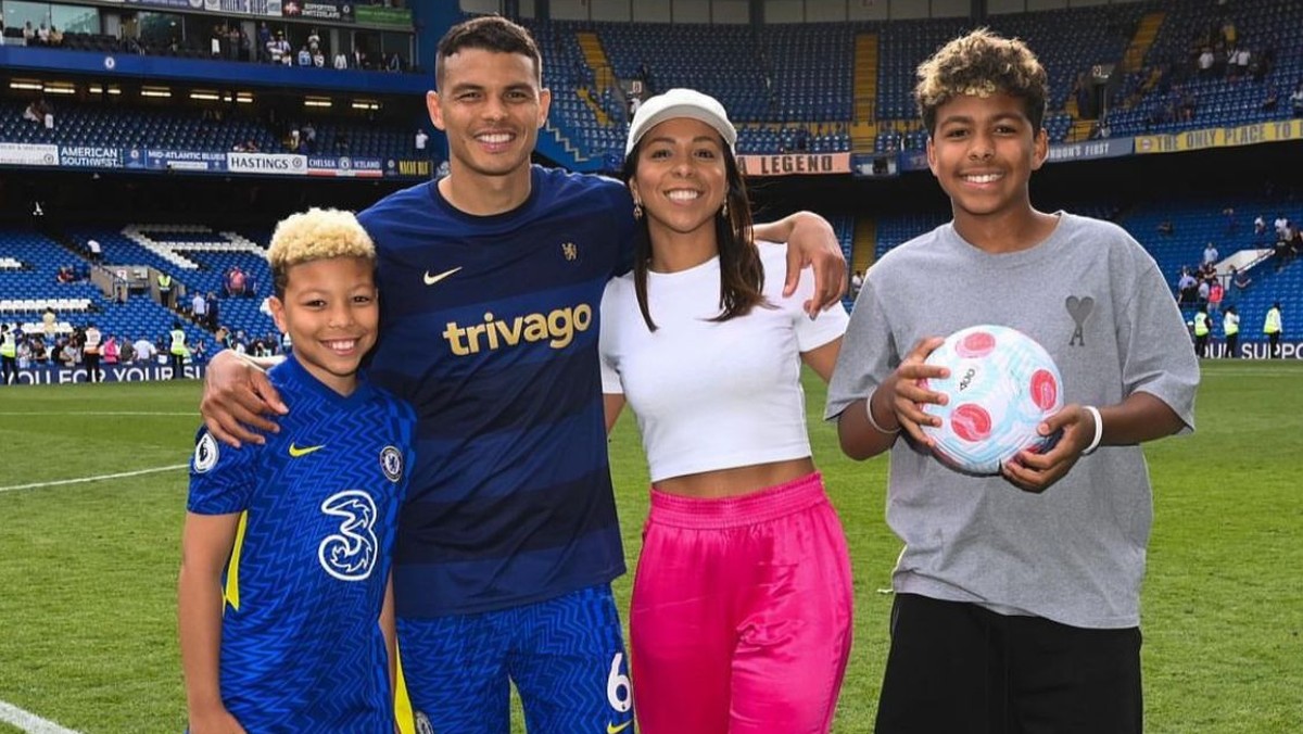 Belle Silva diz que filho entrará em campo com Thiago Silva em jogo do ...