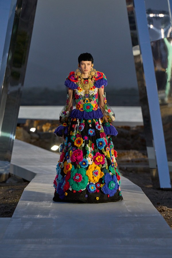 Os momentos do desfile e da fila A da alta moda Dolce&Gabbana que você ...