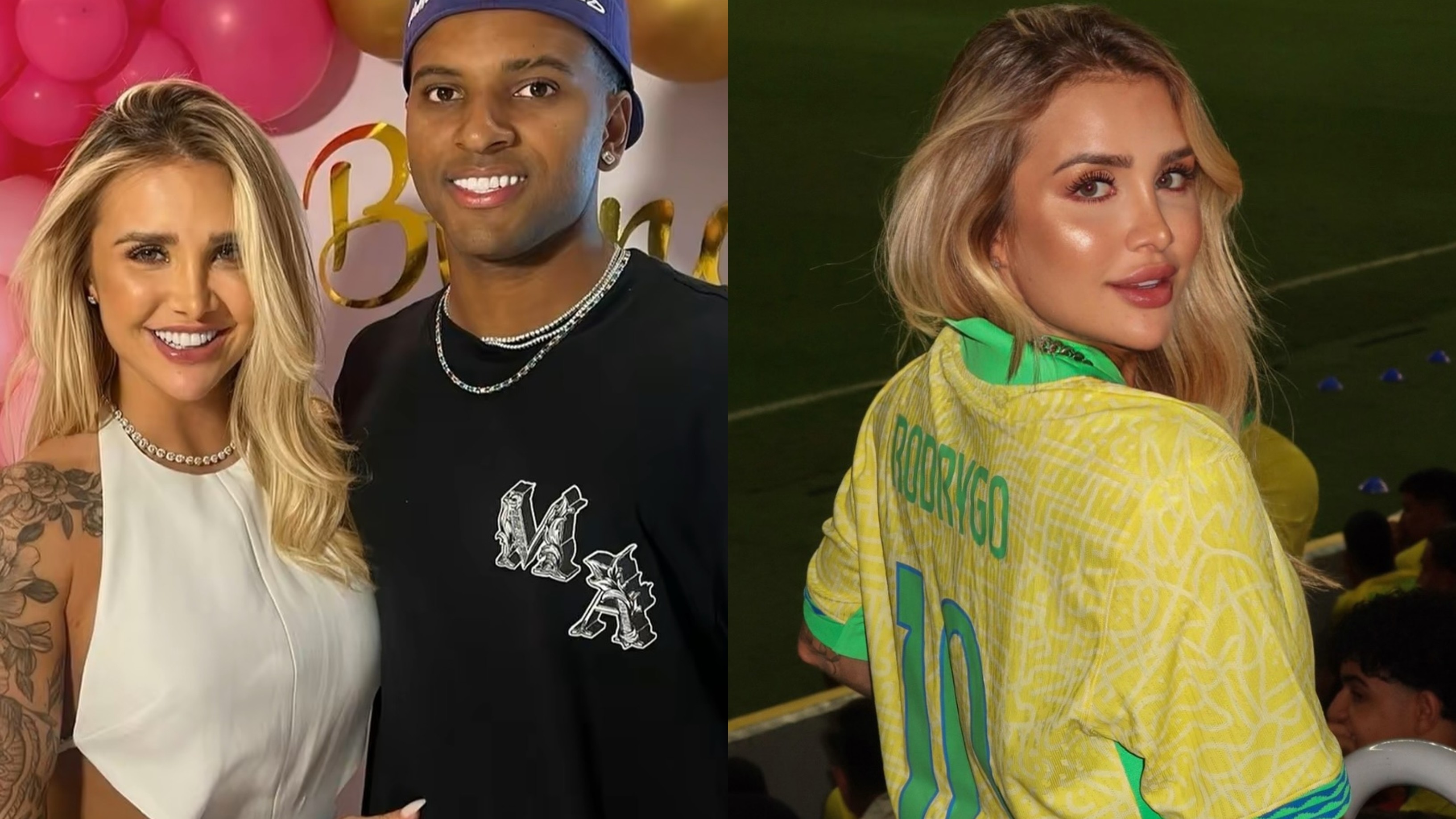Namorada de Rodrygo Goes responde como é relacionamento com jogador ...