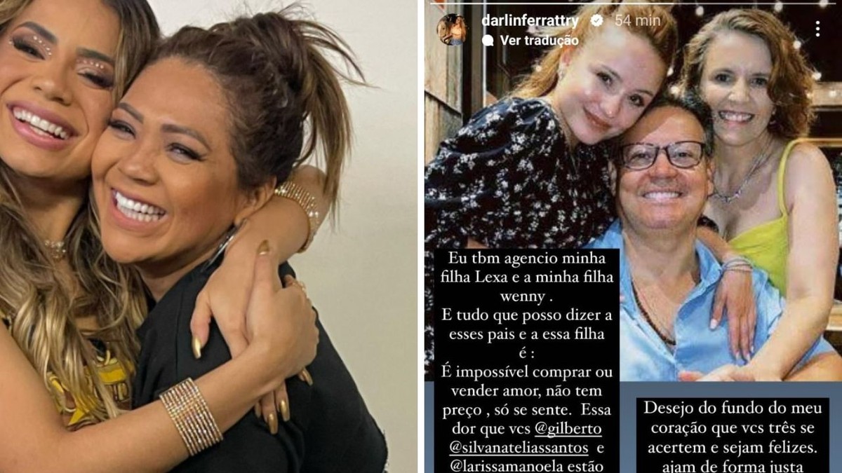 Mãe de Lexa da sua opinião sobre o caso de Larissa Manoela: 'Ajam com ...