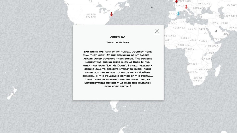 IZA aparece com Sam Smith após anunciar música com o cantor: 'Que honra'