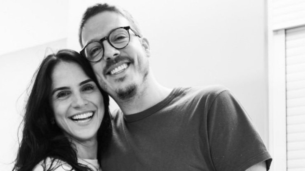 Priscila Castello Branco posta foto com Fábio Porchat e se derrete