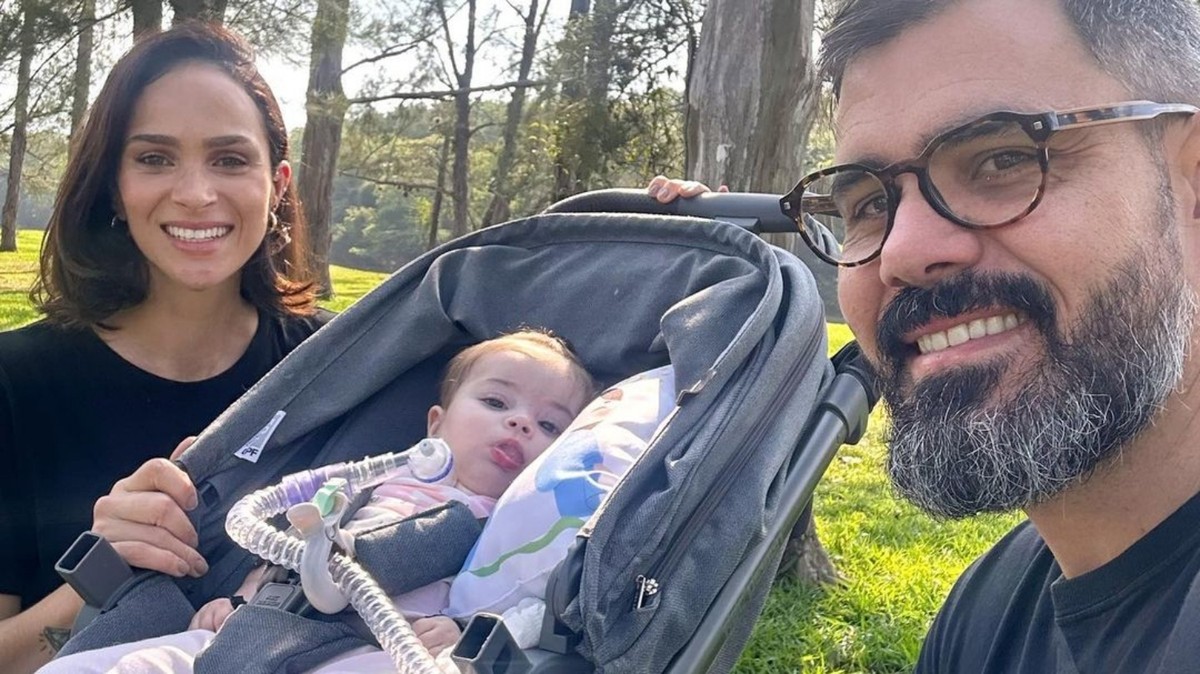 Como está filha de Juliano Cazarré? Mulher do ator, Letícia atualiza ...