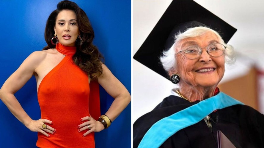 Claudia Raia compartilha história emocionante de idosa que concluiu o ...