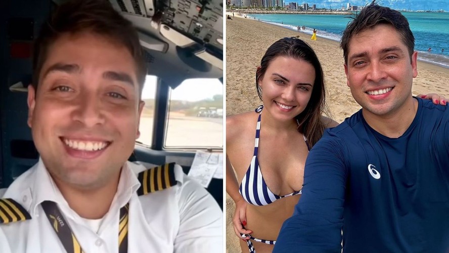 Viúva de piloto do avião que caiu em Vinhedo resgata vídeo do marido em homenagem: 'Te amarei ...