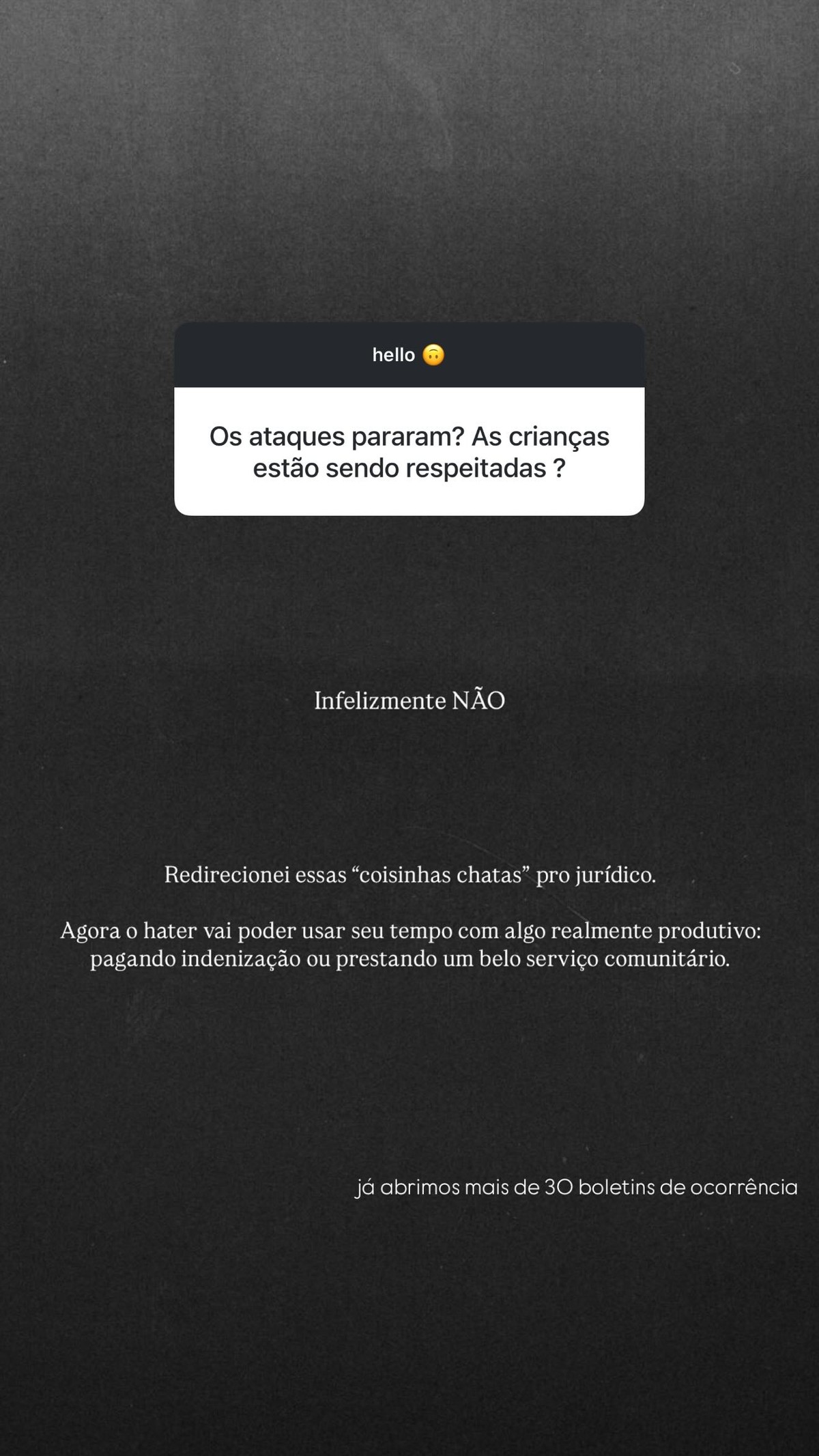Amanda Kimberlly diz que filhas de Neymar seguem sofrendo ataques ...