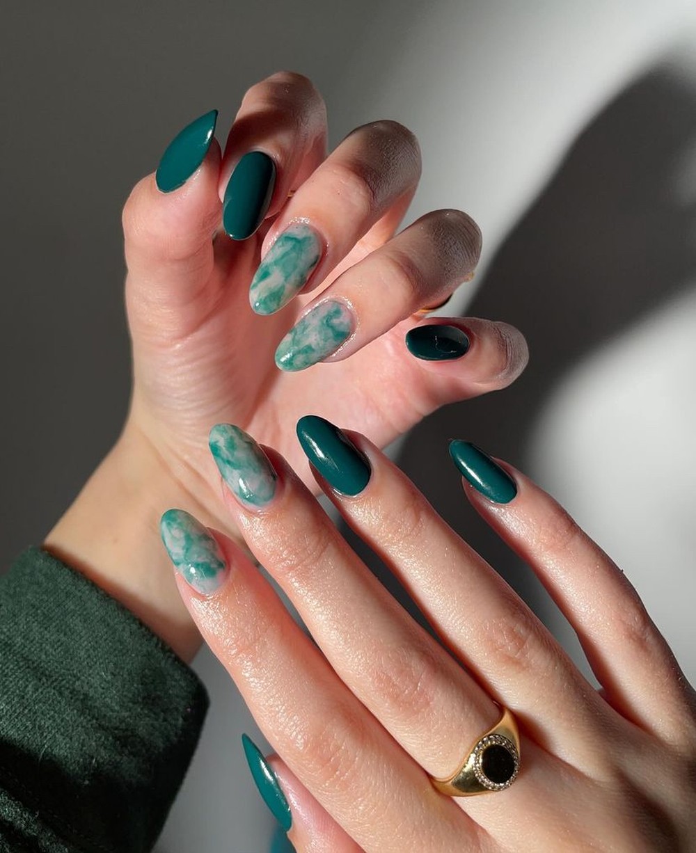 Unhas decoradas verdes: 23 ideias para te inspirar a apostar na cor ...
