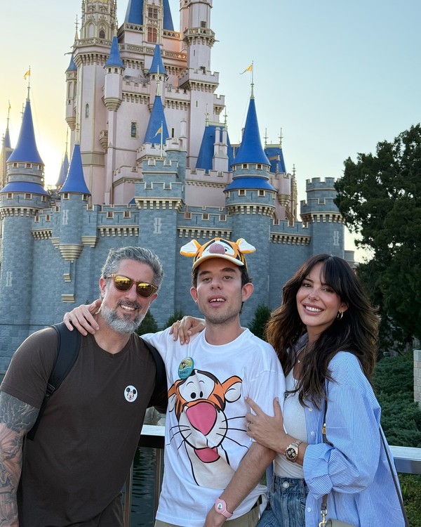 Marcos Mion e Suzanna Gullo levam Romeo para conhecer a Disney: 'Amor e ...