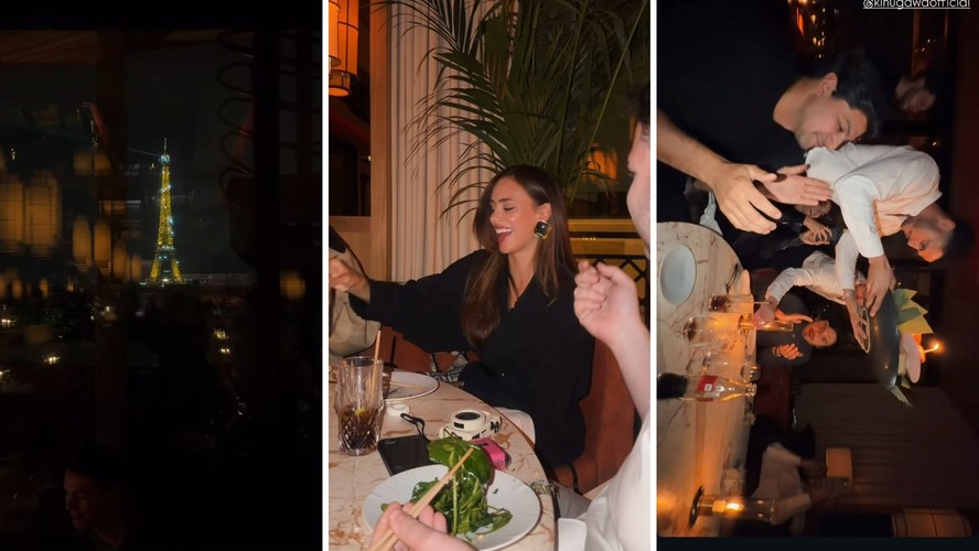 Bruna Biancardi posta detalhes de noitada luxuosa em Paris