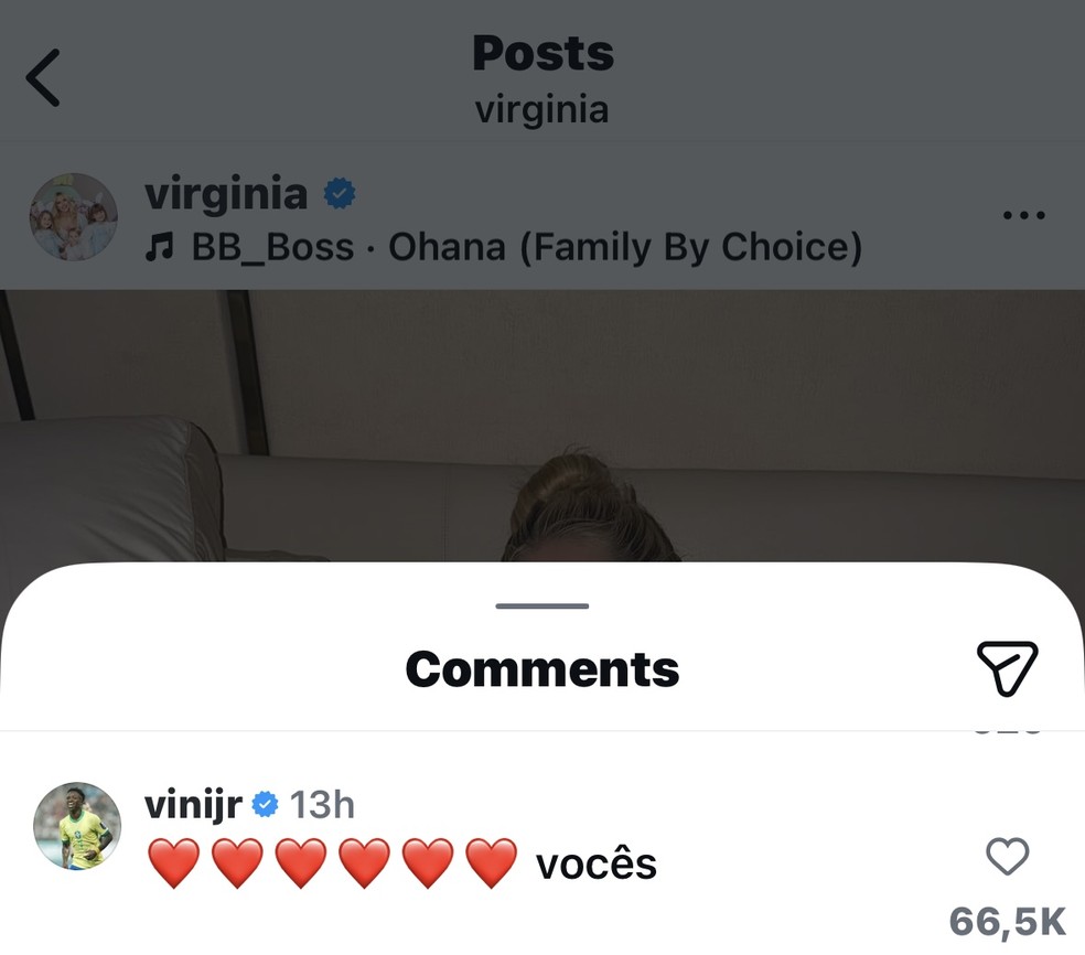 Virginia e filhos recebem apoio do namorado, Vini Jr, após confusão com ...