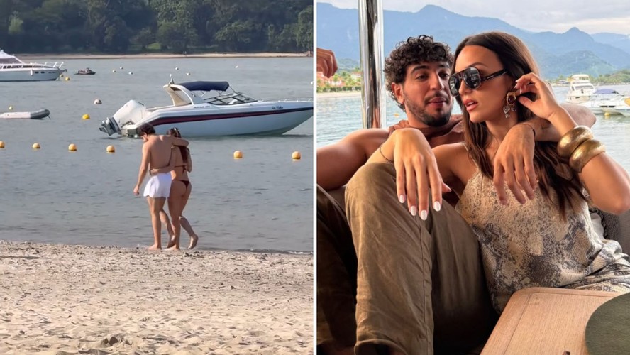 Em Angra dos Reis, Rafa Kalimann e Nattan mostram intimidade em hotel de luxo com diárias de R ...